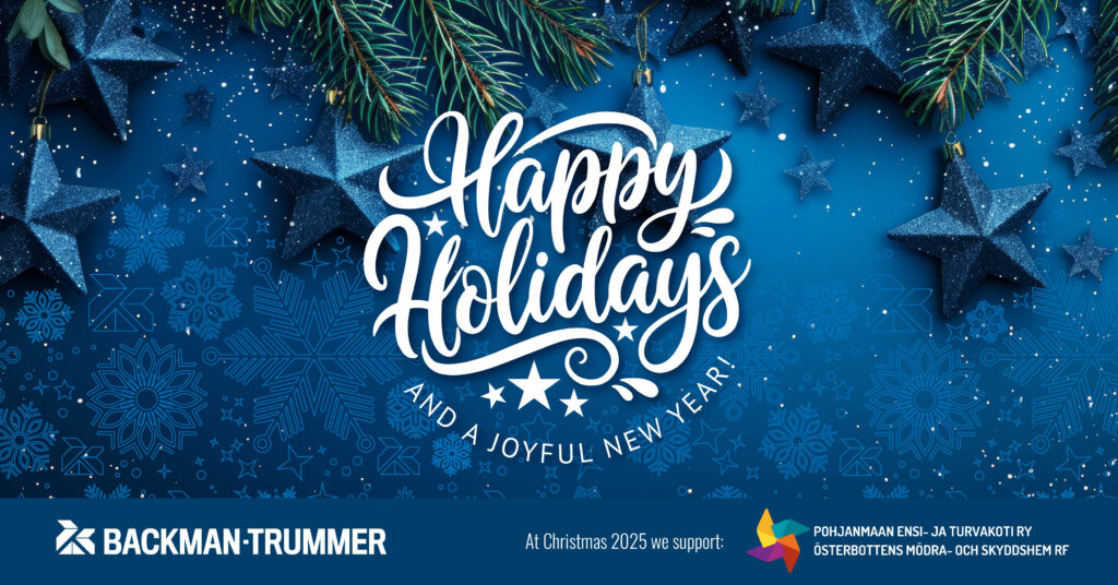 Happy Holidays 2025 - Backman-Trummer